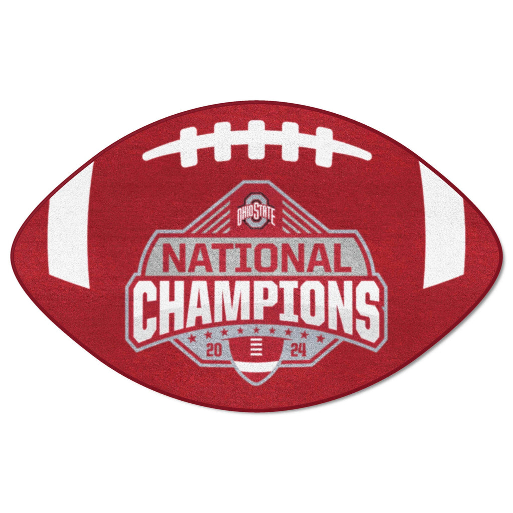Official Ohio State 2024 National Champions Logo 20.5"x32.5" Football ...