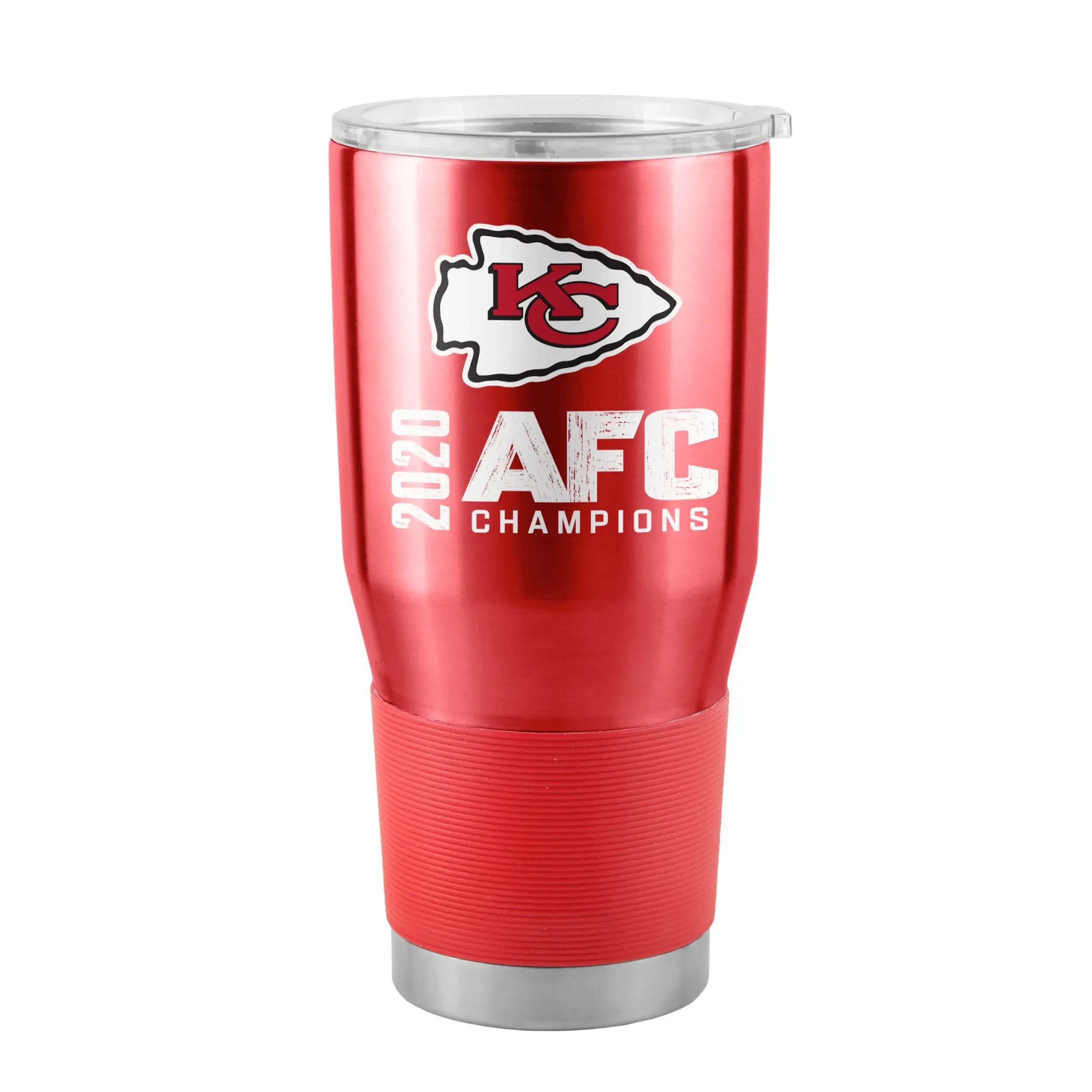 Kansas City Chiefs 2021 AFC Champs Logo 30oz Stainless Tumbler ...