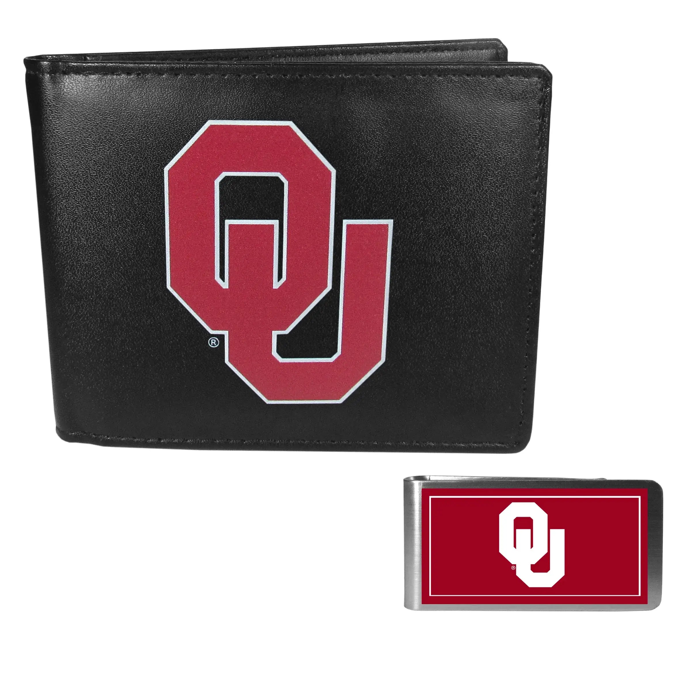 Oklahoma Sooners Bi-fold Wallet & Color Money Clip – Flyclothing LLC
