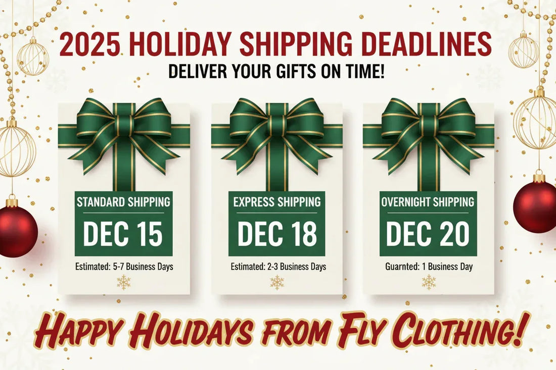 Holiday Schedule – Flyclothing LLC